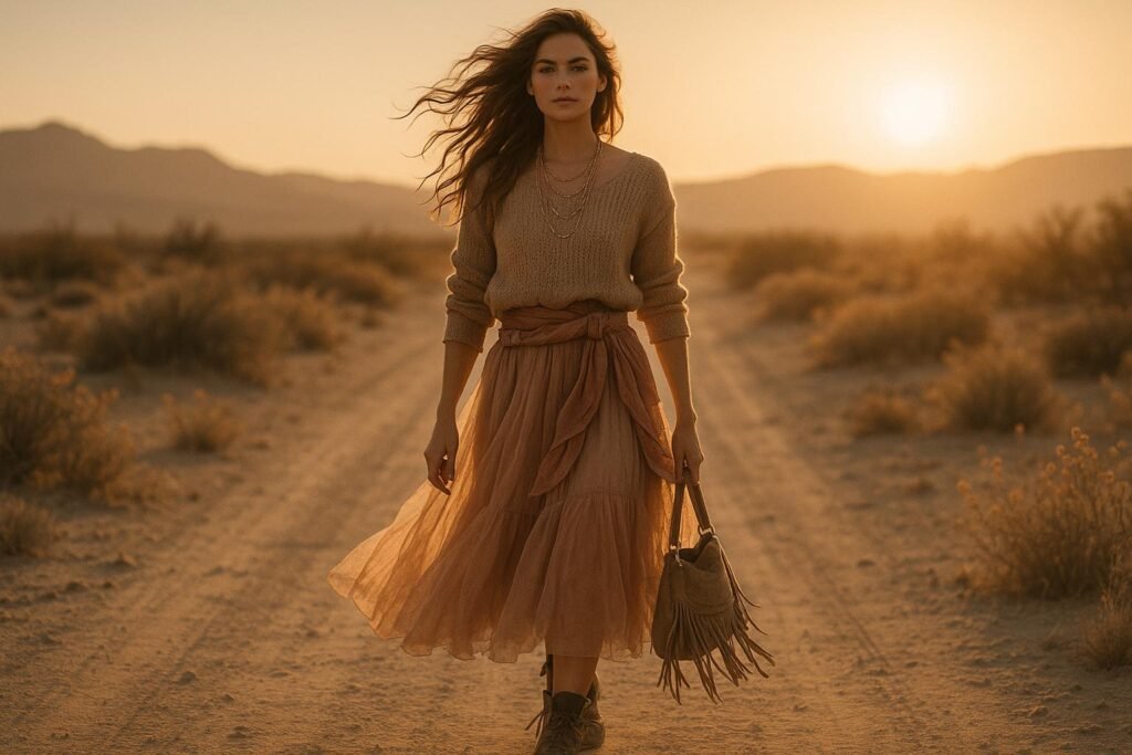 Boho Rebel Girl: Curated Looks for 2025 - GlowNestBlog